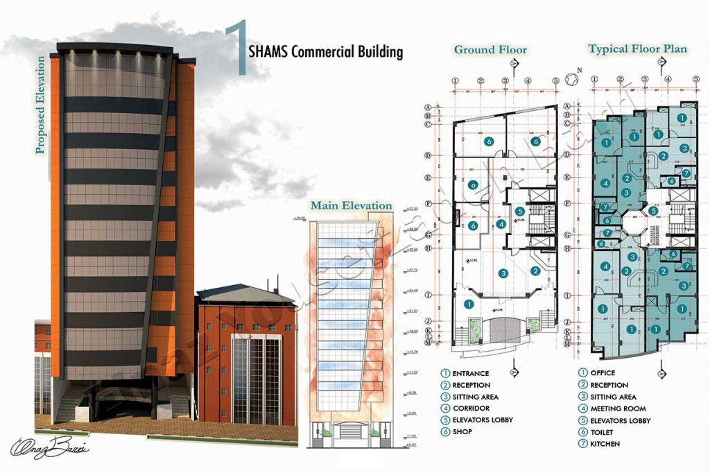 Architectural Design Works (Residential and Commercial) | Elnaz ...