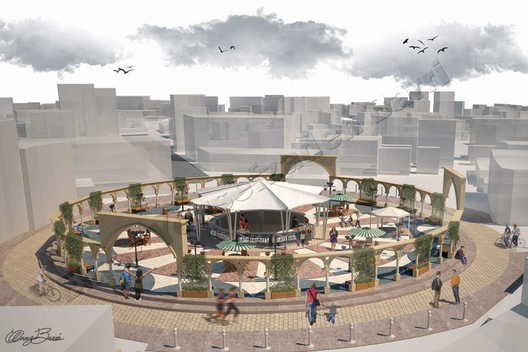 A Historical Square Core Revitalization and Redesign | Elnaz ...